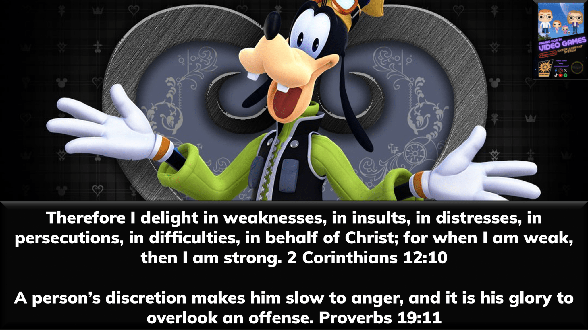Goofy and Kingdom Hearts: Overlooking Insults, Showing Kindness and ...